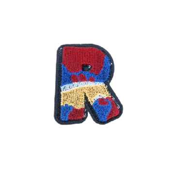 Superhero 'Letter R' Embroidered Patch – Little Patch Co