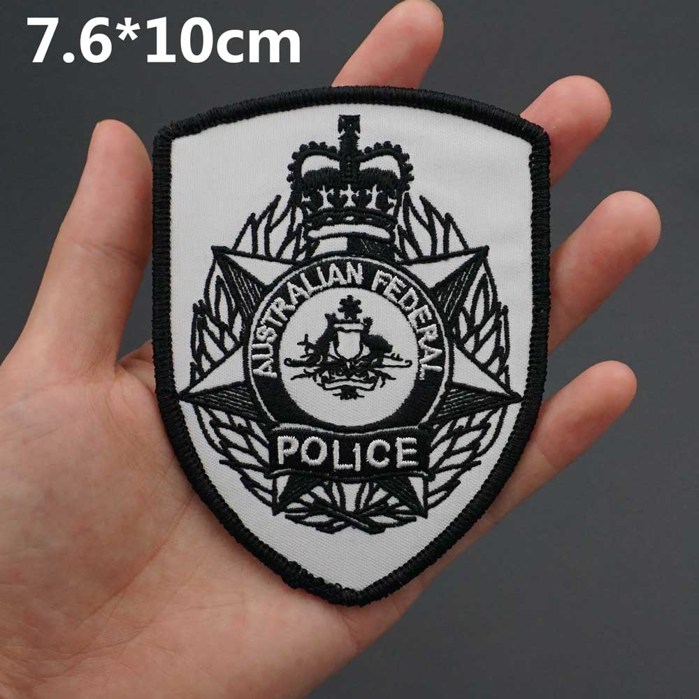 Emblem 'Australian Federal Police | Logo' Embroidered Patch – Little ...