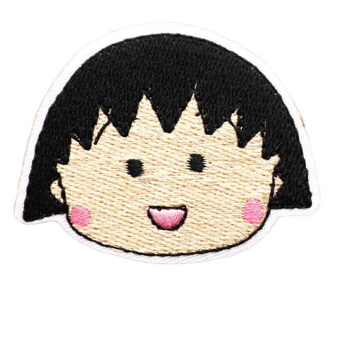 Chibi Maruko-chan 'Momoko Sakura | Face' Embroidered Patch – Little ...