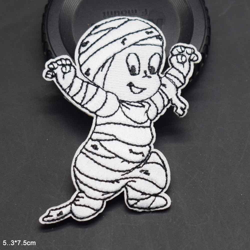 Casper 'The Mummy' Embroidered Patch – Little Patch Co