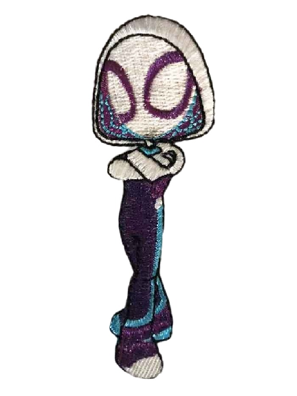 Spider-Man 'Ghost-Spider' Embroidered Patch — Little Patch Co