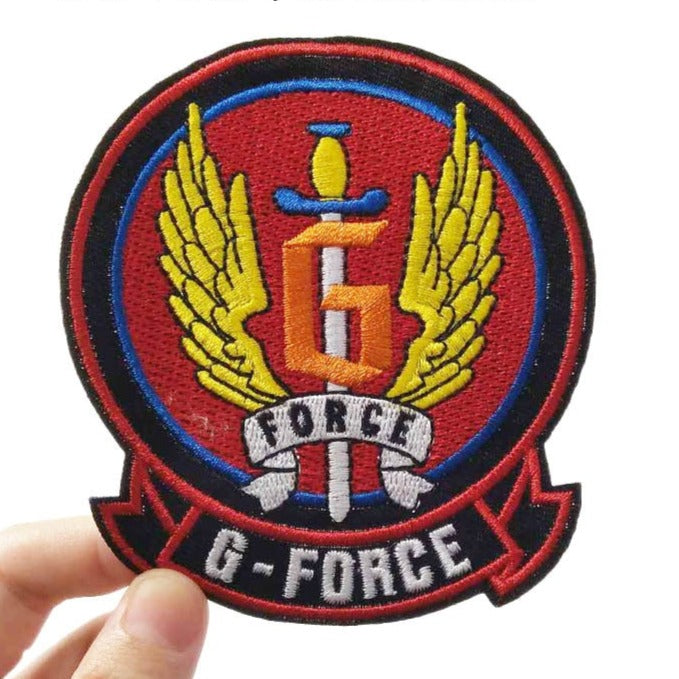 Godzilla 'G-Force Logo | Round' Embroidered Patch — Little Patch Co