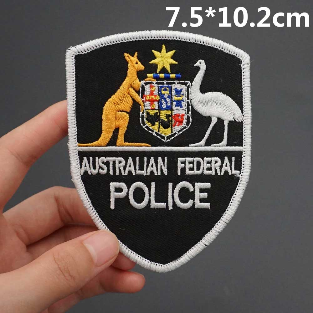 Emblem 'Australian Federal Police | Coat of Arms' Embroidered Patch ...
