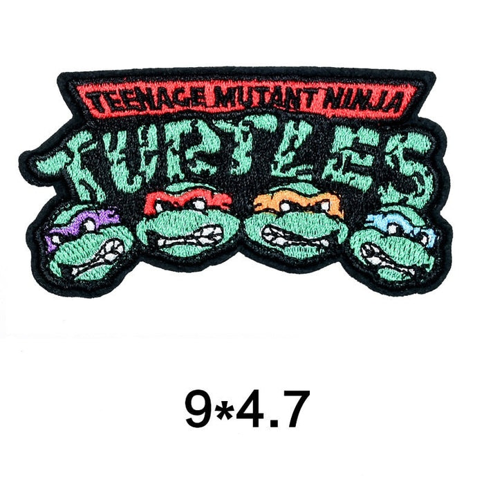 Teenage Mutant Ninja Turtles 'Heads' Embroidered Patch — Little Patch Co
