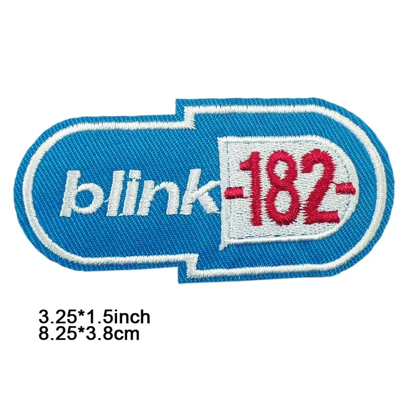 Music 'Blink-182-' Embroidered Patch – Little Patch Co