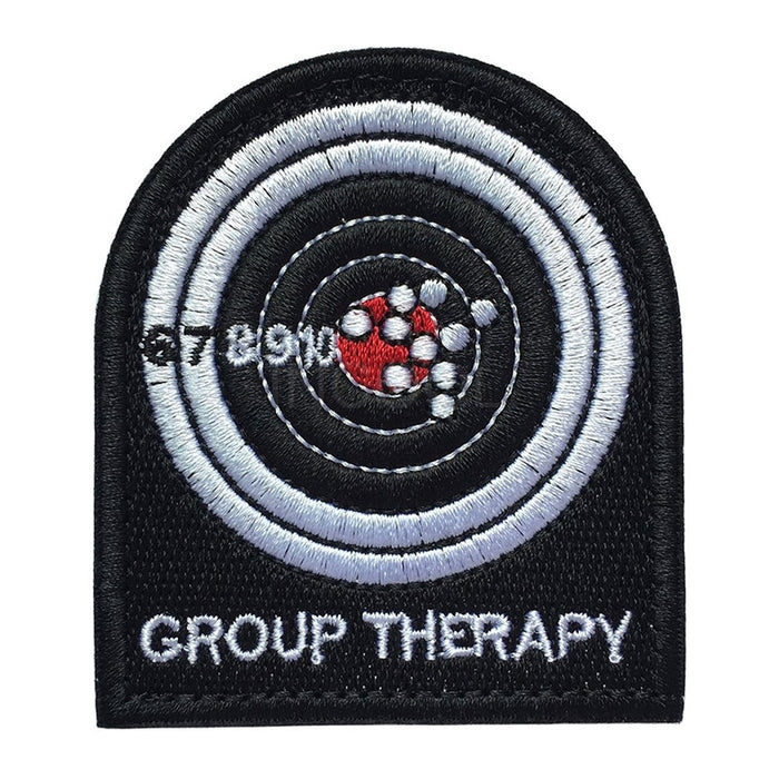 'Group Therapy' Embroidered Velcro Patch — Little Patch Co