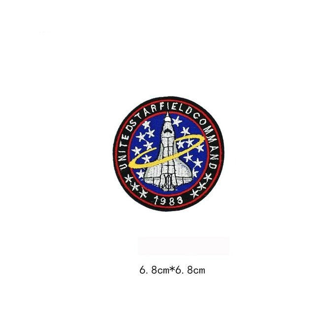 Space 'United Starfield Command' Embroidered Patch – Little Patch Co