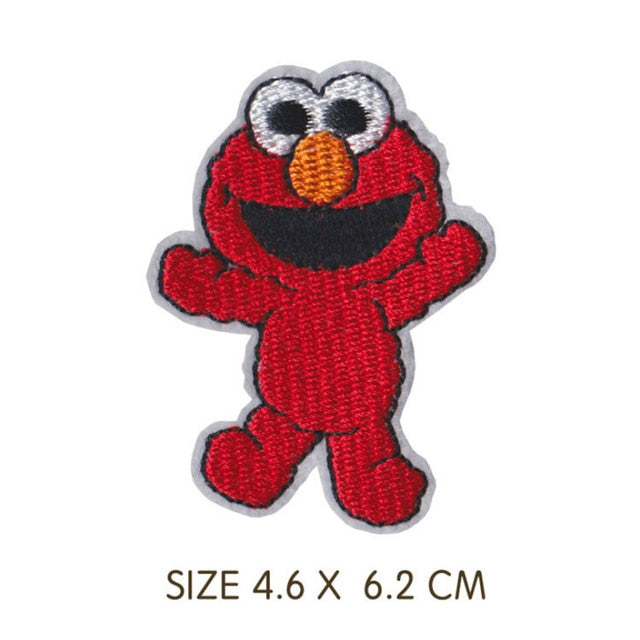 Sesame Street 'Elmo' Embroidered Patch – Little Patch Co