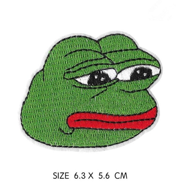 Pepe The Frog '2.0' Embroidered Patch – Little Patch Co