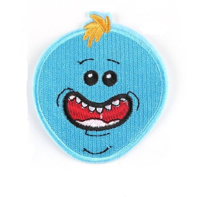 Rick and Morty 'Mr. Meeseeks | Scared' Embroidered Patch — Little Patch Co
