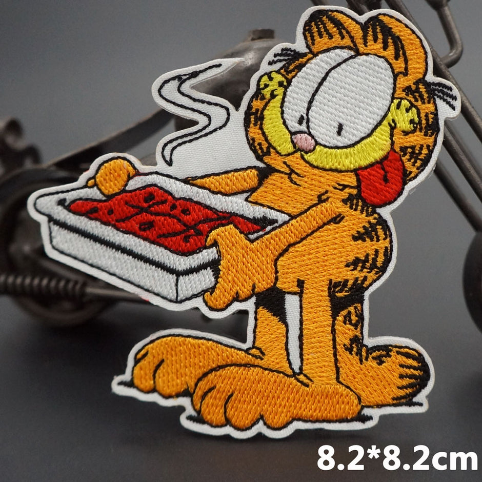 Garfield Embroidered Patches