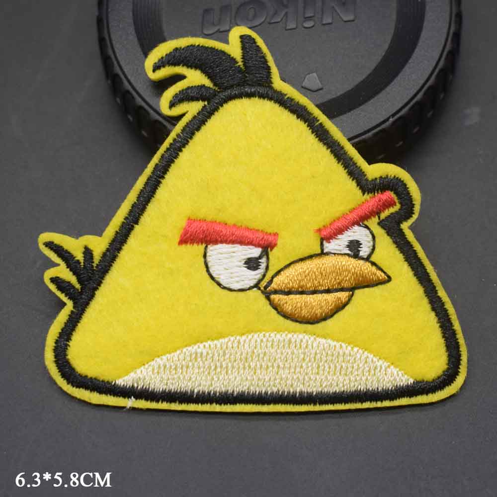 Angry Birds Embroidered Patches – Little Patch Co