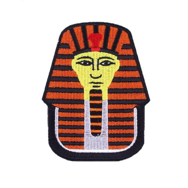 Egyptian 'Alpha Sphinx Head' Embroidered Patch — Little Patch Co