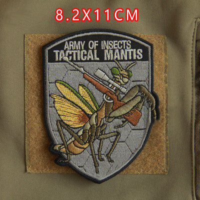 Army of Insects 'Grasshopper' Embroidered Velcro Patch – Little Patch Co