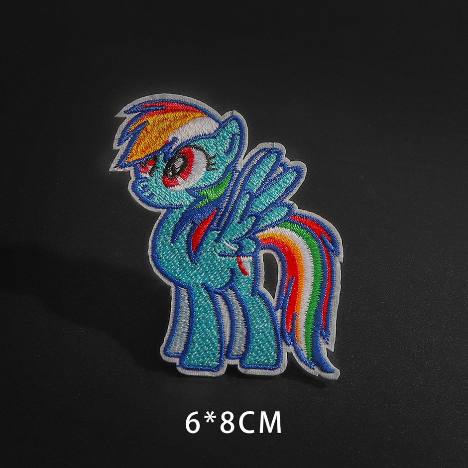 My Little Pony Embroidered Patches