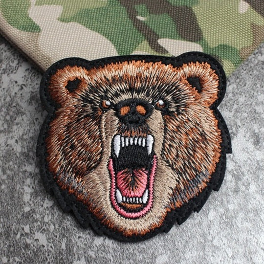 Bear Embroidered Patches – Little Patch Co