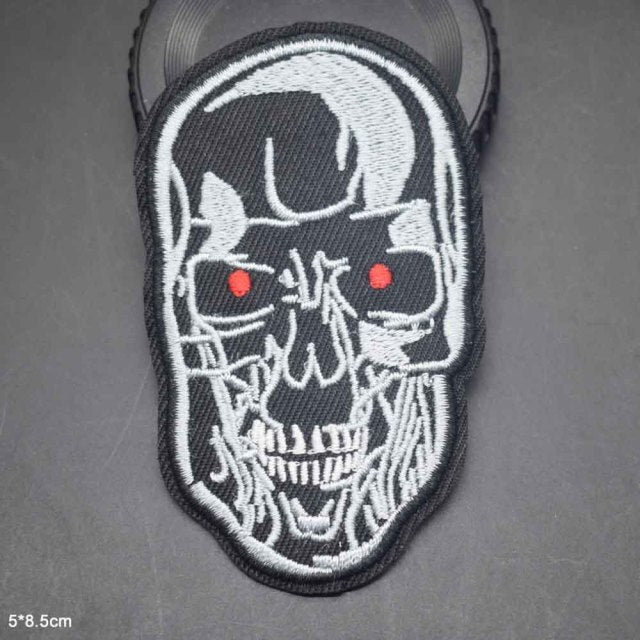 The Terminator 'Face' Embroidered Patch – Little Patch Co