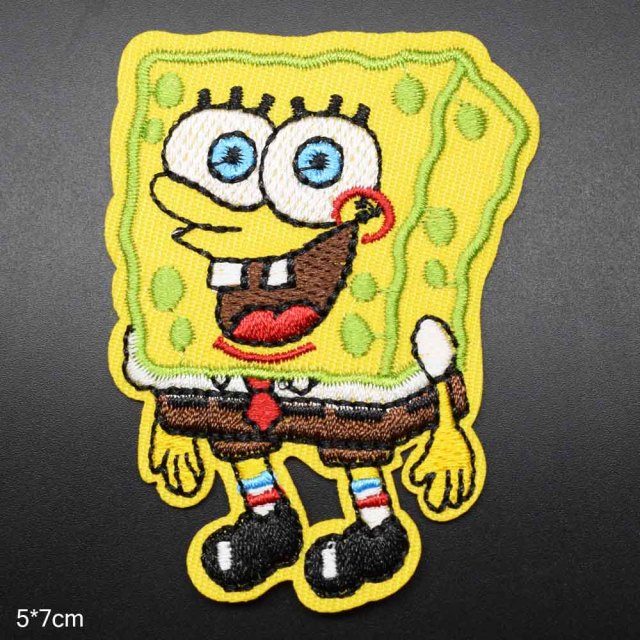 SpongeBob SquarePants 'Excited' Embroidered Patch – Little Patch Co